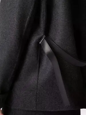 TOD'S Single-breasted Hooded Coat