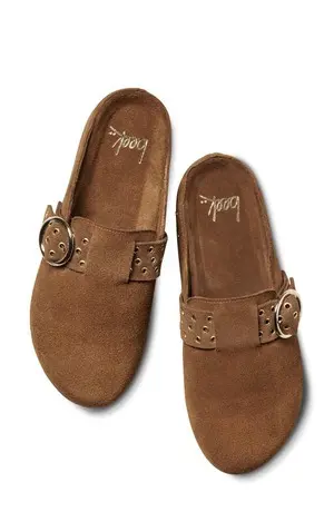 Beek Comet Suede Clogs