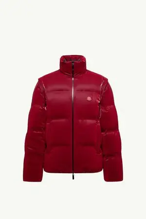 MONCLER X A$AP ROCKY Throttle Reversible 2-in-1 Down Jacket - Red
