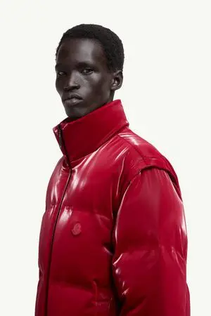 MONCLER X A$AP ROCKY Throttle Reversible 2-in-1 Down Jacket - Red