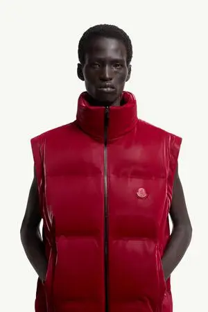 MONCLER X A$AP ROCKY Throttle Reversible 2-in-1 Down Jacket - Red