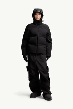 MONCLER X A$AP ROCKY Rally Short Down Jacket - Black