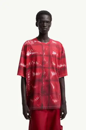 MONCLER X A$AP ROCKY Cotton T-shirt - Red