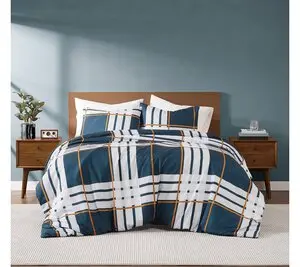 TRULY SOFT Henry Plaid 3 Piece King Duvet Set - One-color