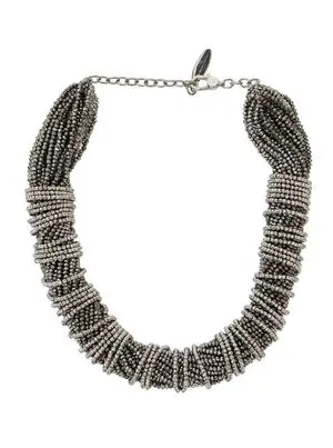 BRUNELLO CUCINELLI Beaded Choker Necklace