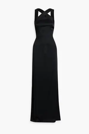 Oscar De La Renta Satin-crepe Gown