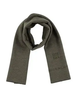 Givenchy Scarf Charcoal Wool, Cashmere - Green