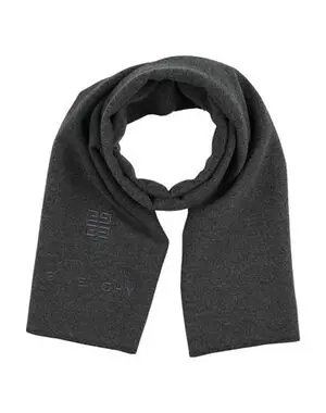Givenchy Scarf Charcoal Wool, Cashmere - Grey