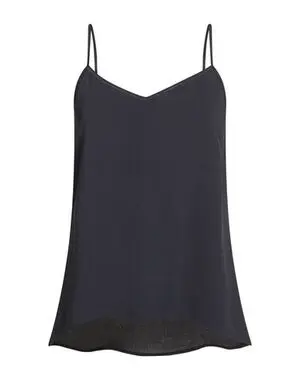 Fabiana Filippi Acetate And Silk Camisole Navy