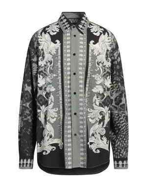 Versace Shirt Size Cotton - Black