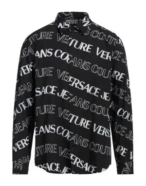 Versace Shirt Size Cotton - Black