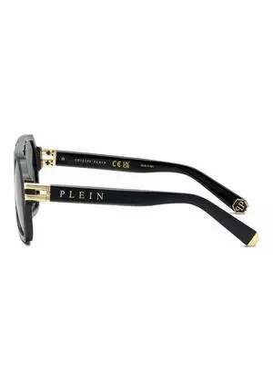 Philipp Plein Square-frame Double-bridge Sunglasses