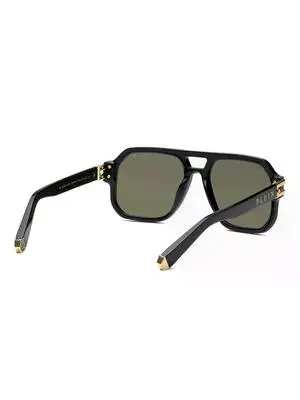 Philipp Plein Square-frame Double-bridge Sunglasses