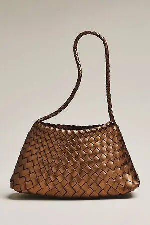 Brown Knotted Leather Bags