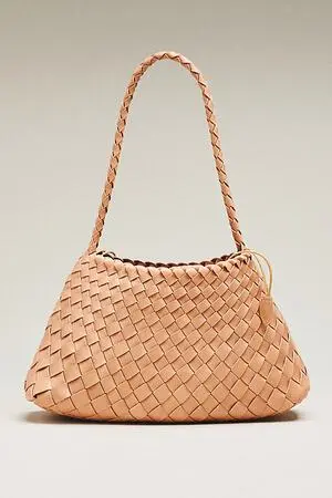 Anthropologie Calla Woven Shoulder Bag - Neutral