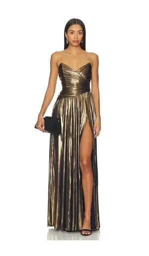 Metallic Dress Evening Dresses