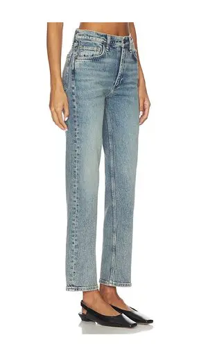 Rag & Bone Harlow Mid-rise Ankle Straight Jeans