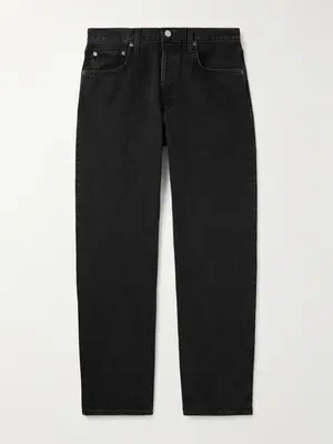 Agolde Black Wash Jeans For Men