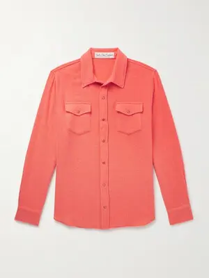 GOD'S TRUE CASHMERE Cashmere Shirt - Orange
