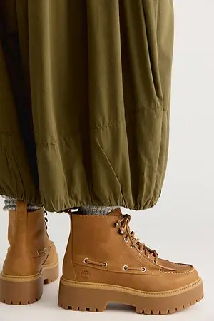 Timberland Stone Street Kiltie Boots - Wheat