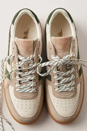 Gola Hawk '83 Sneakers - Off White/bone/evergreen
