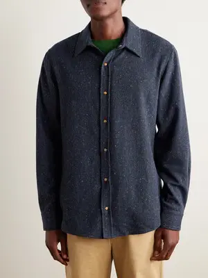 GOD'S TRUE CASHMERE Cashmere And Wool-blend Shirt