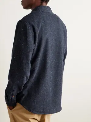 GOD'S TRUE CASHMERE Cashmere And Wool-blend Shirt