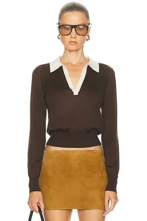 FRAME The Two Tone Polo