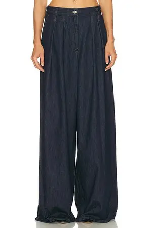 Dries Van Noten Pamplona Wide-leg Jeans - Indigo