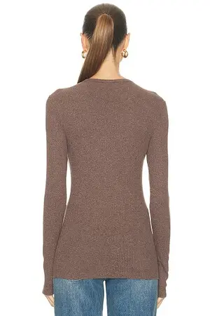 AGOLDE Delphi Slim Tee - Ceramic