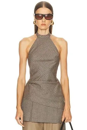 MIMCHIK Archer Halterneck Top
