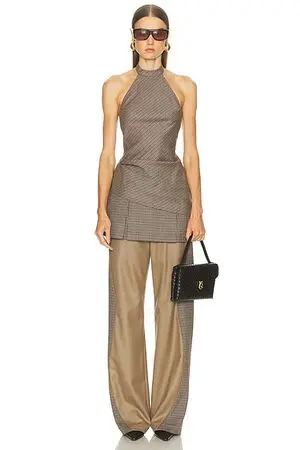 MIMCHIK Archer Halterneck Top
