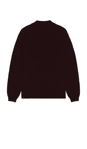 VOWELS Eyelet Polo In . Also - Brown