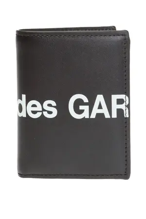 Comme Des Garçons Logo-printed Wallet - Black