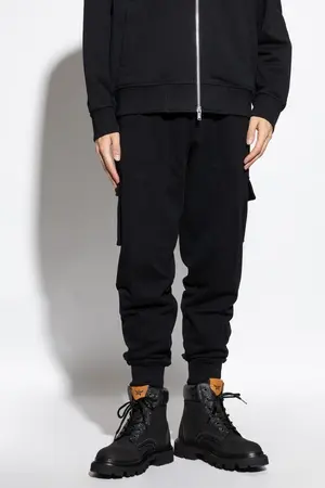 Moose Knuckles Cargo Sweatpants - Black