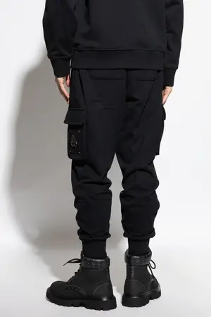 Moose Knuckles Cargo Sweatpants - Black