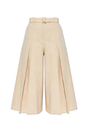 Zimmermann Wool Wide-leg Trousers With Slits