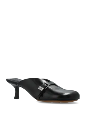 GANNI Heeled Mules - Black