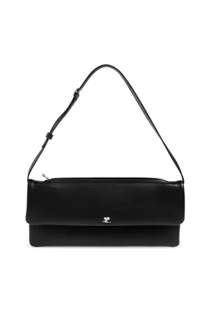COURREGES Leather Shoulder Bag