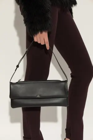 COURREGES Leather Shoulder Bag