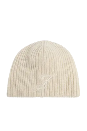 Jacquemus Jacquemus Woolen Espiral Hat Cream