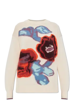 PAUL SMITH PS Paul Smith Floral Pattern Cotton Sweater