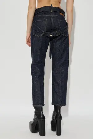 Dsquared2 X Magliano High-waisted Jeans