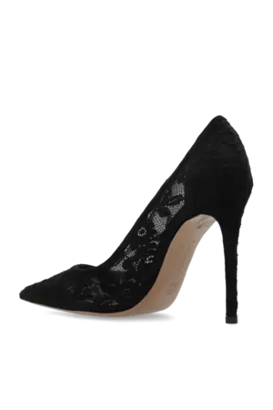 GIANVITO ROSSI Claudia Lace Stilettos - Black