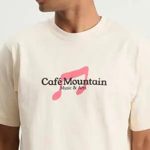 CAFÉ MOUNTAIN Note T-shirt