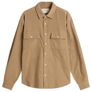 CAFÉ MOUNTAIN Double Pocket Seersucker Cord Heritage Shirt