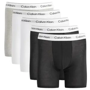 Calvin Klein Icon Boxer Brief 5 Pack - Black/white/grey Heather