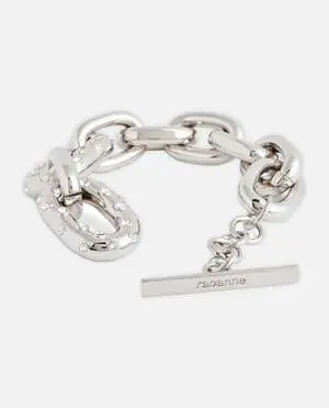 Rabanne Chain Link Bracelet - Argento