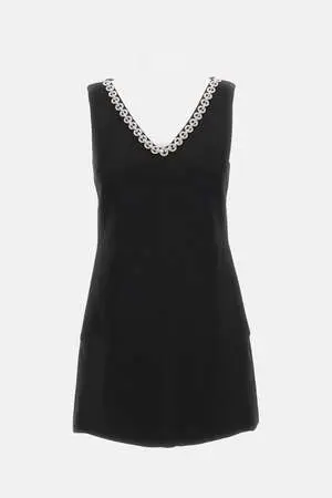 SELF-PORTRAIT Midi Dress - Black