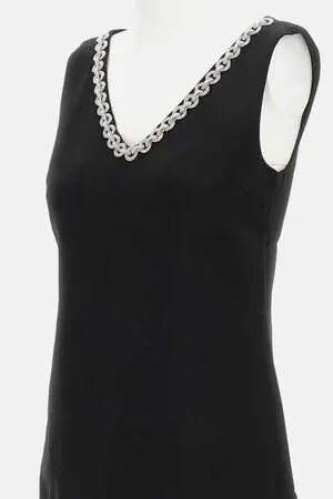 SELF-PORTRAIT Midi Dress - Black